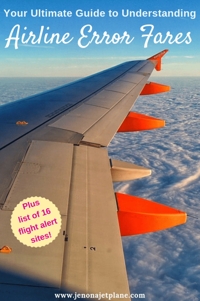 All About Airline Error Fares: How to Book Cheap Flights With Mistake ...
