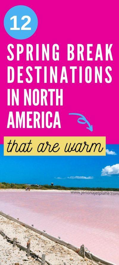 12 Warm Spring Break Destinations in the U.S.
