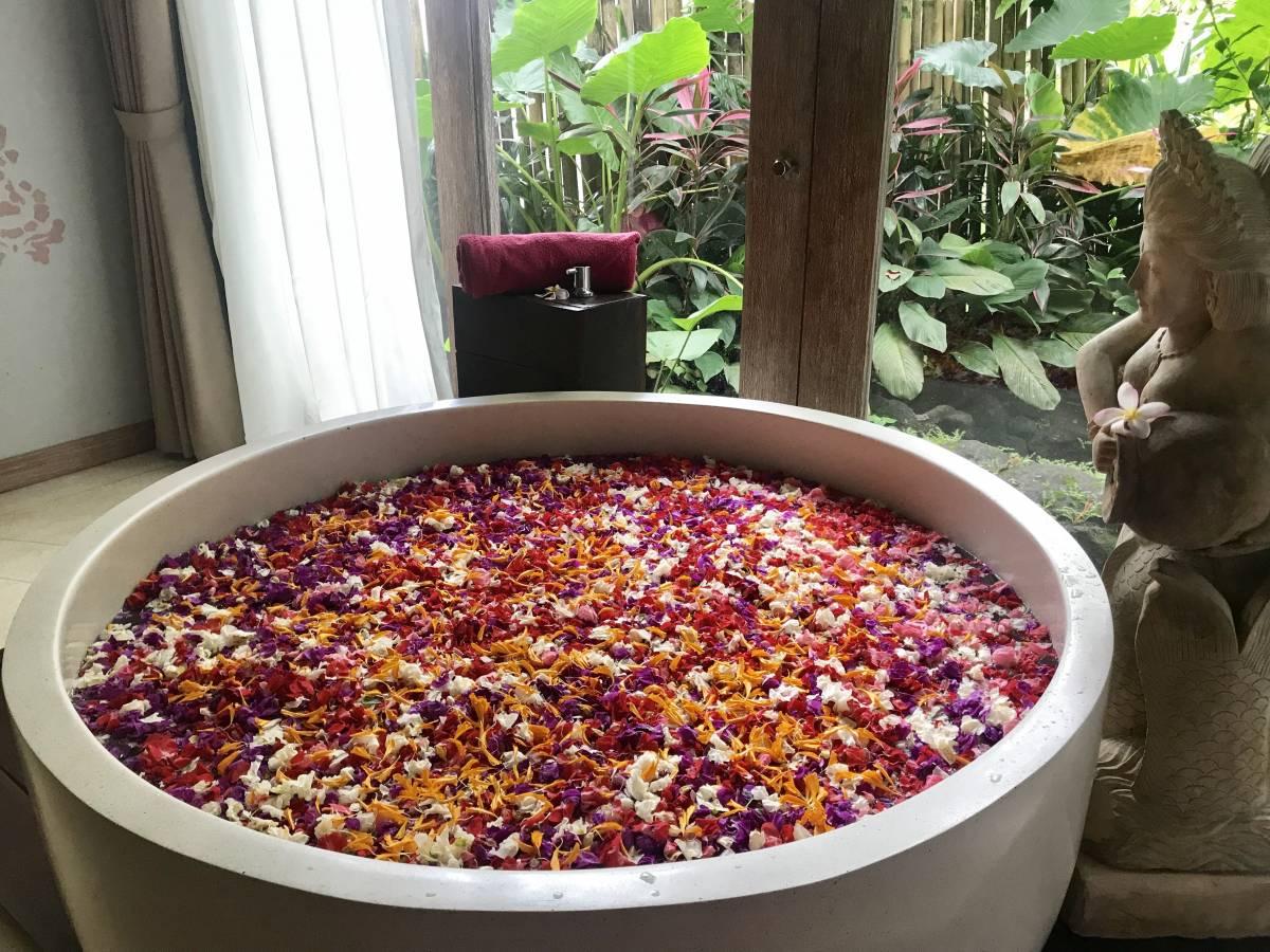 The Best Flower Bath in Bali: A Review of the Udaya Resort and Spa ...