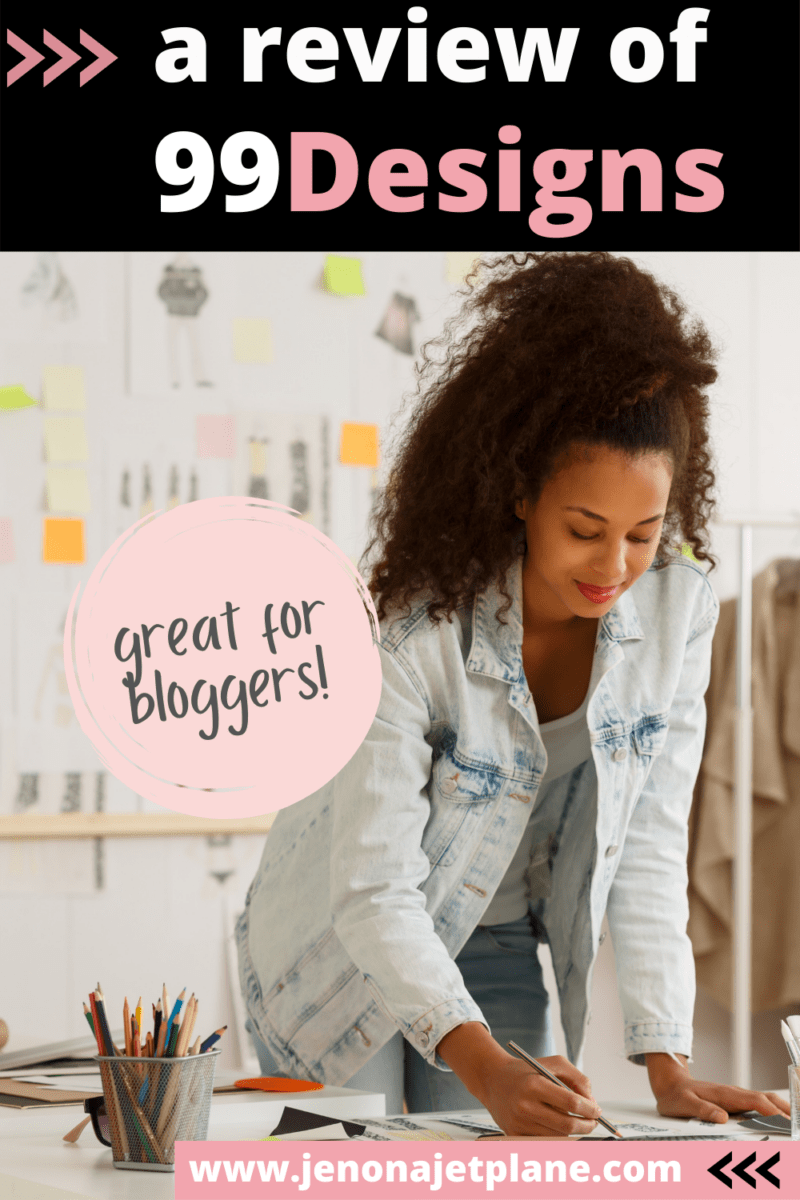 My 99designs Review and Promotional Discount Code - Jen on a Jet Plane